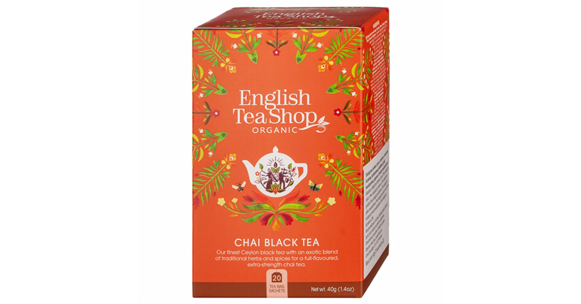 ETS 20 Fekete Chai bio tea - TEABOX A legszuperebb ajándék és ...