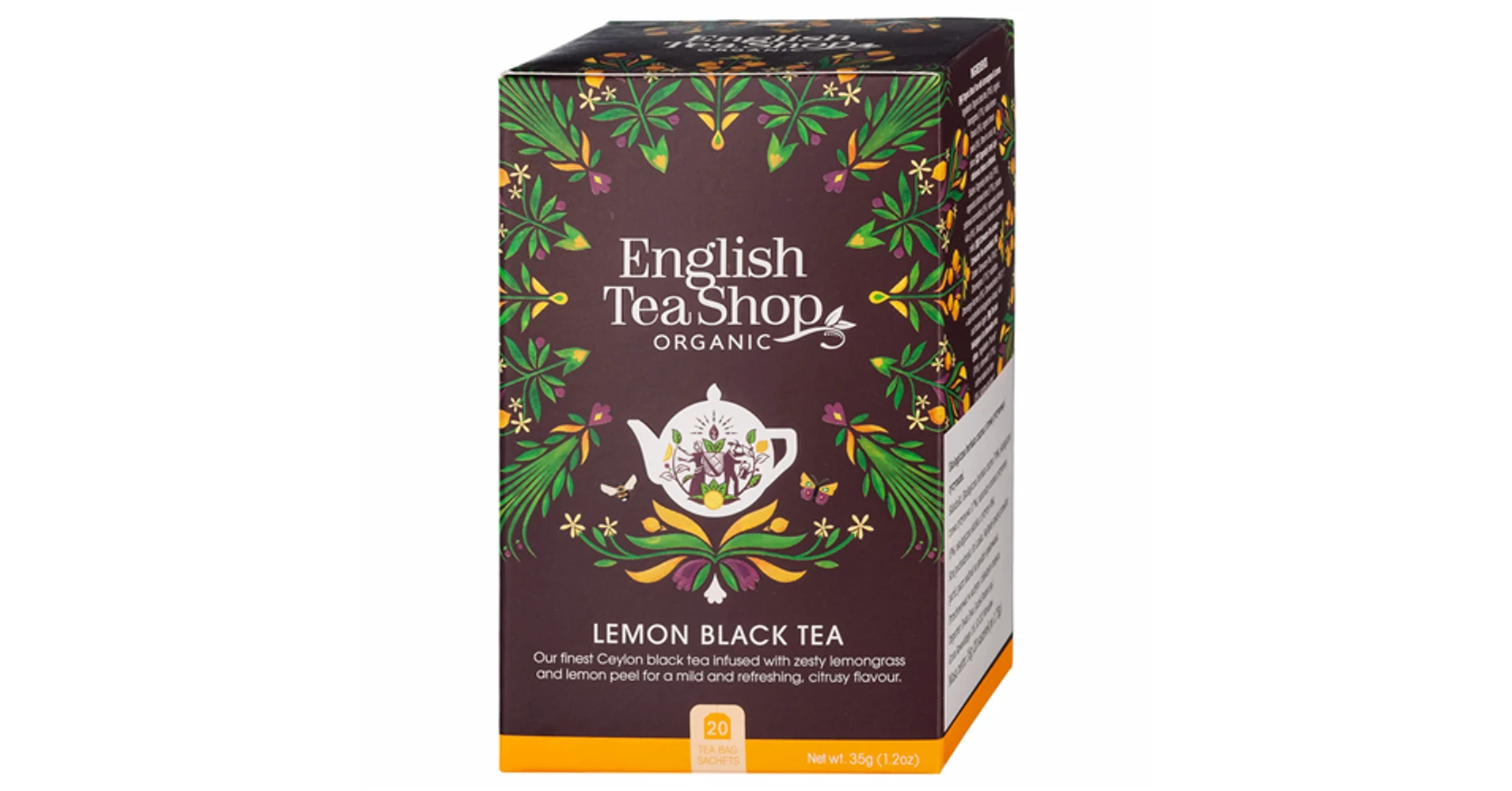 ETS 20 Citromos fekete bio tea - TEABOX A legszuperebb ajándék és ...