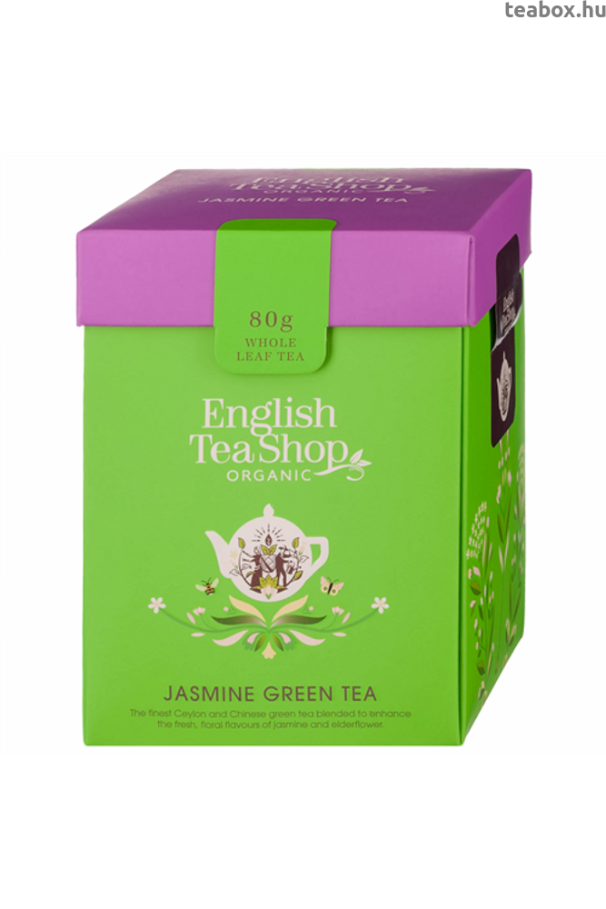 ETS 80g Zöld Jázmin szálas bio tea új - TEABOX A legszuperebb ajándék ...